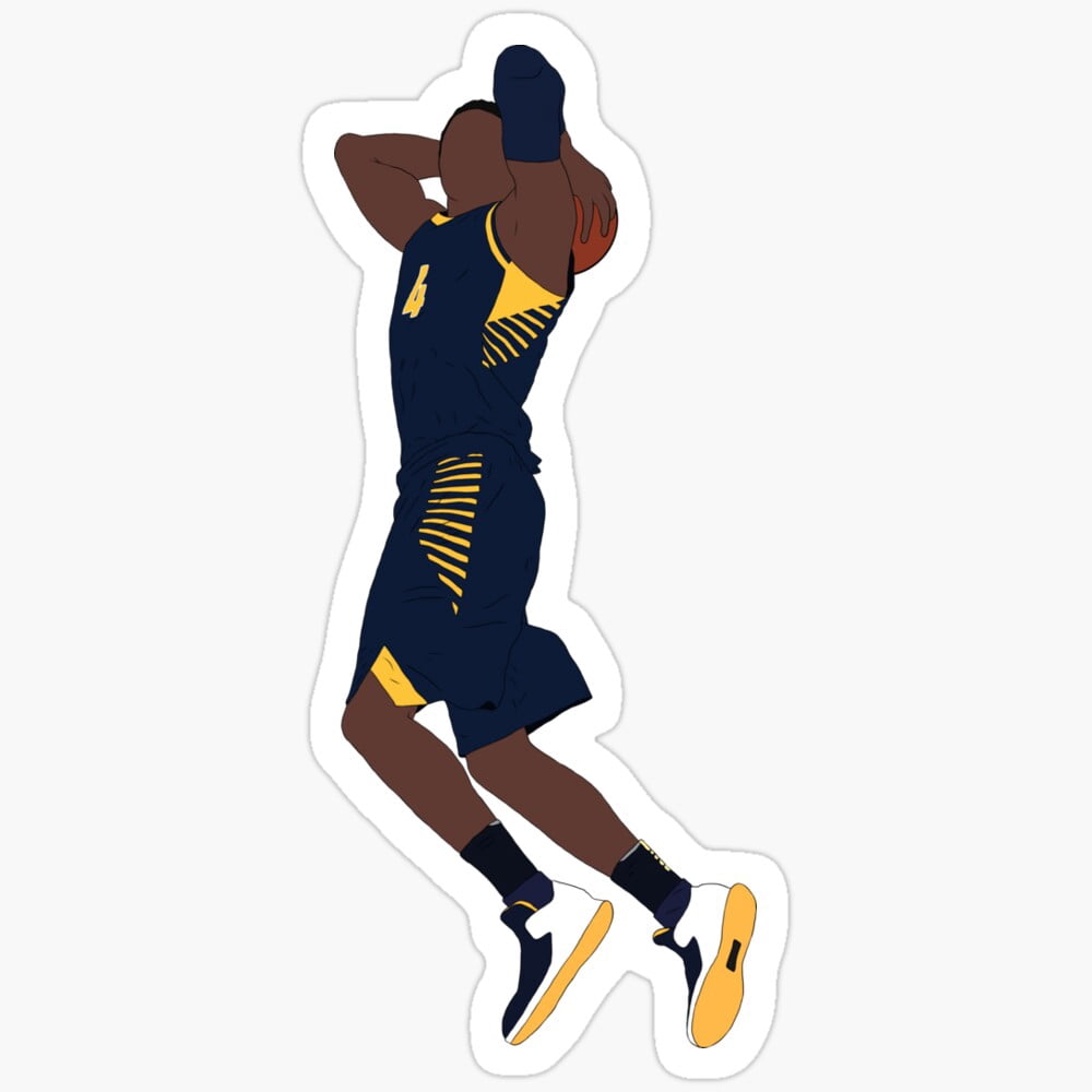 Victor Oladipo Dunk Sticker Phone Decal Water Bottle Stickers Car ...
