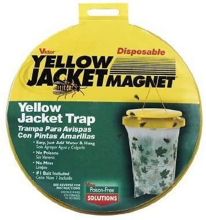 Victor Poison-Free M370 Yellow Jacket Magnet Disposable Bag Trap ...