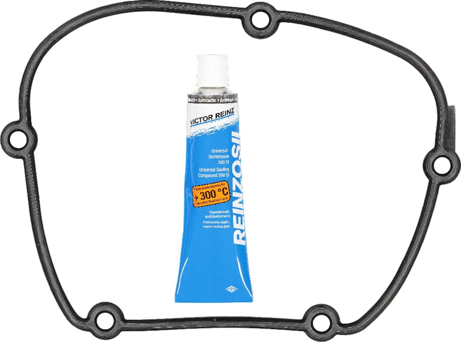 Victor Reinz Molded Rubber Valve Cover Gasket Set: Direct Fit, 2 Pieces ...
