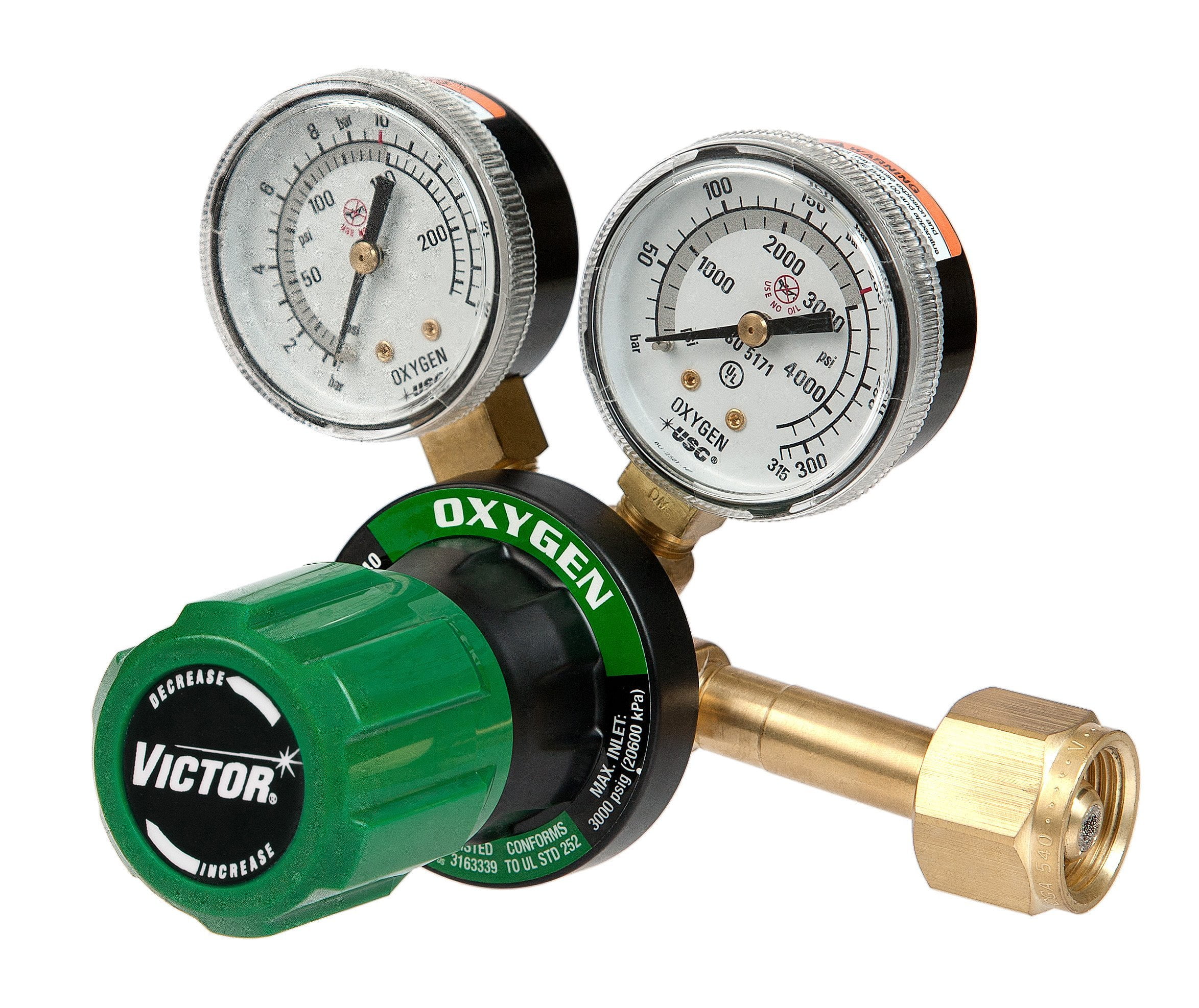 Victor Technologies 0781-9400 G250-150-540 Medium Duty Single Stage ...