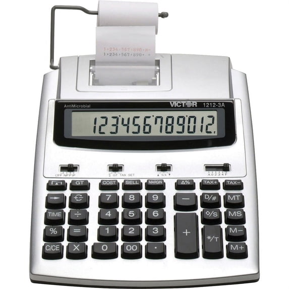 Victor Technology 12 Digit Commercial Printing Calculator (1212-3A ...