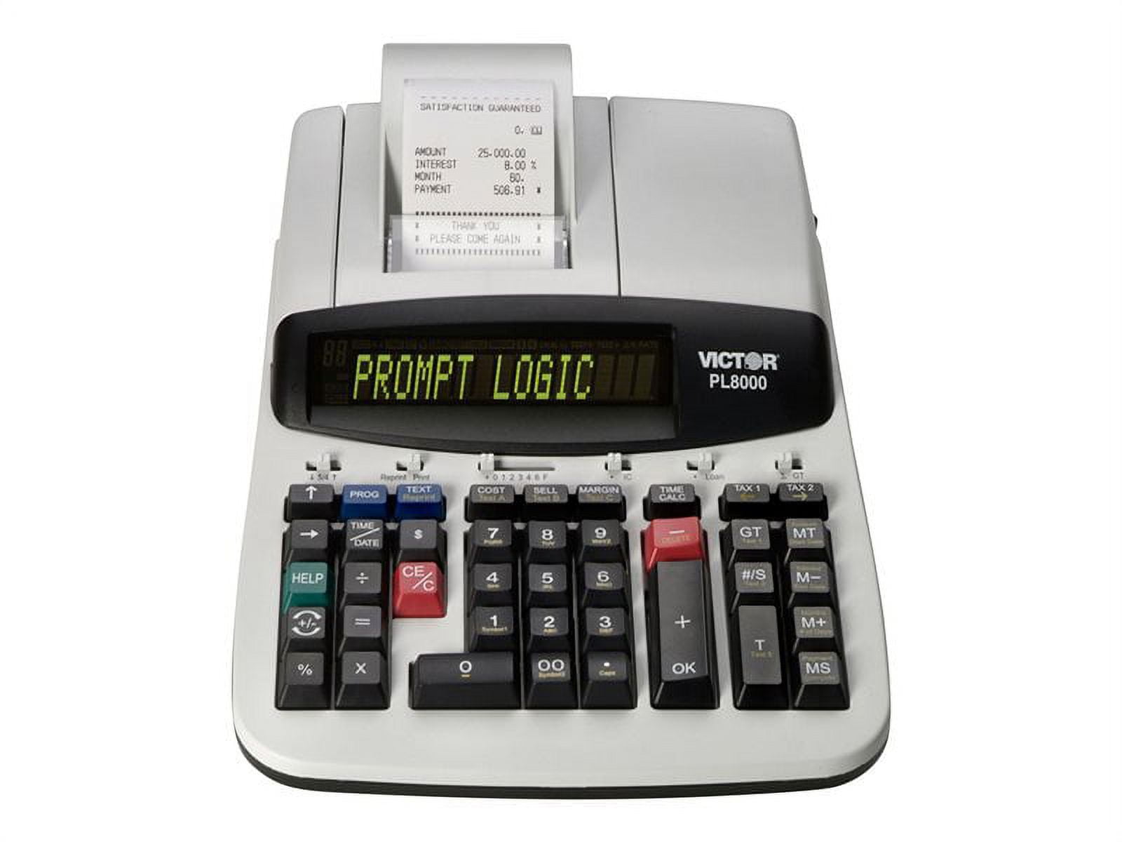 Victor Technology 14 Digit Heavy Duty Commercial Priting Calculator ...