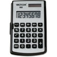 Victor Technology 8 Digit Executive Handheld Calculator, Double-Hinged ...