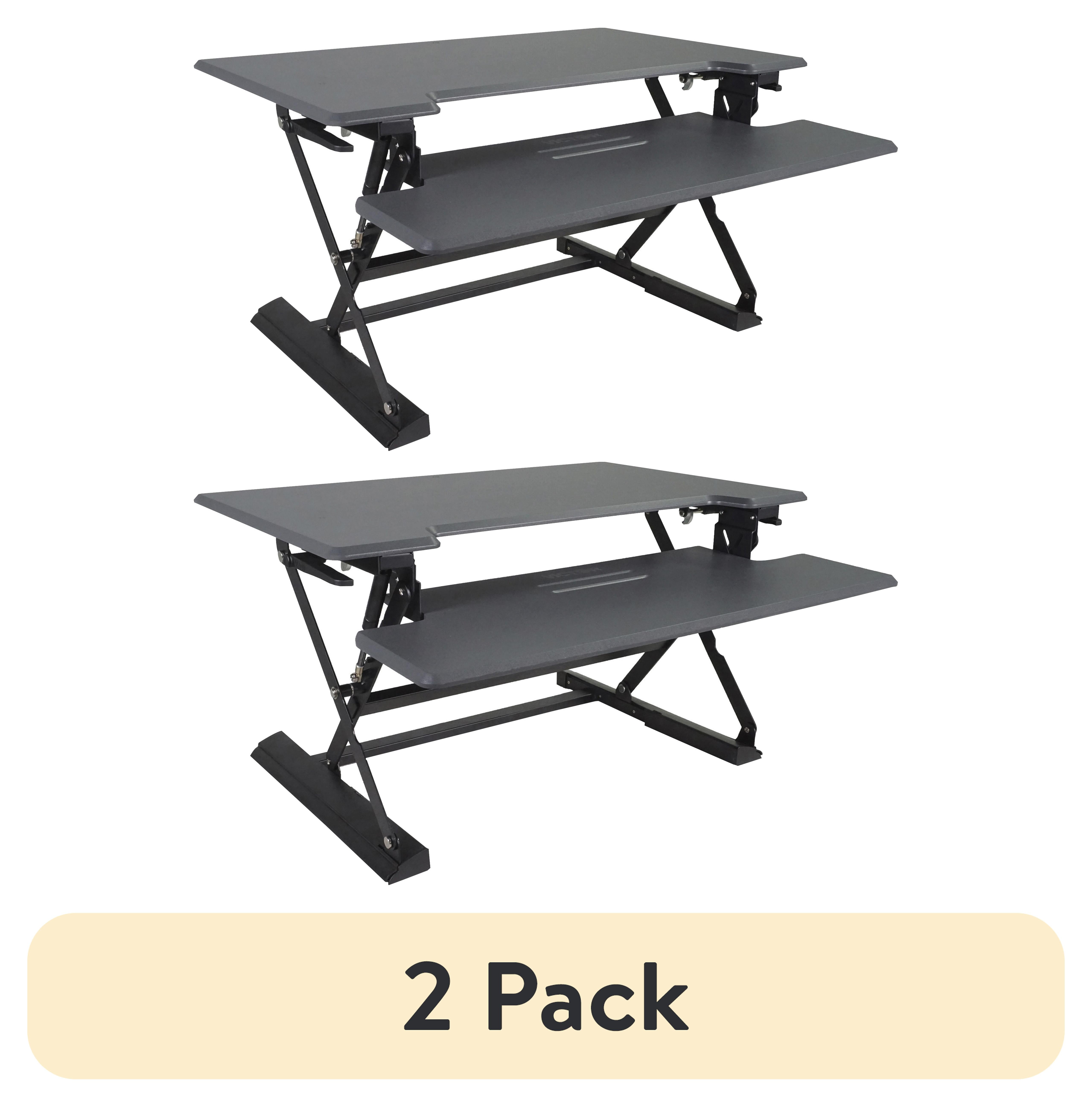 (2 pack) Victor Technology DCX760 High Rise Height Adjustable Standing ...
