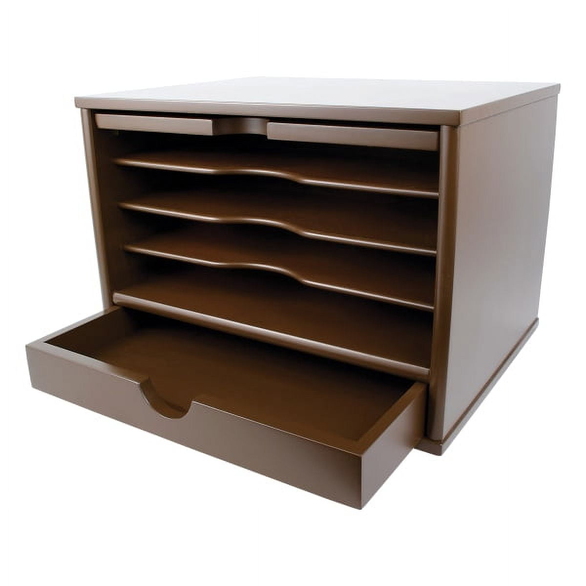 Victor Technology Desktop Organizer, Brown (B4720) - Walmart.com