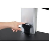 Victor Technology High Rise Electric Dual Monitor Standing Desk ...