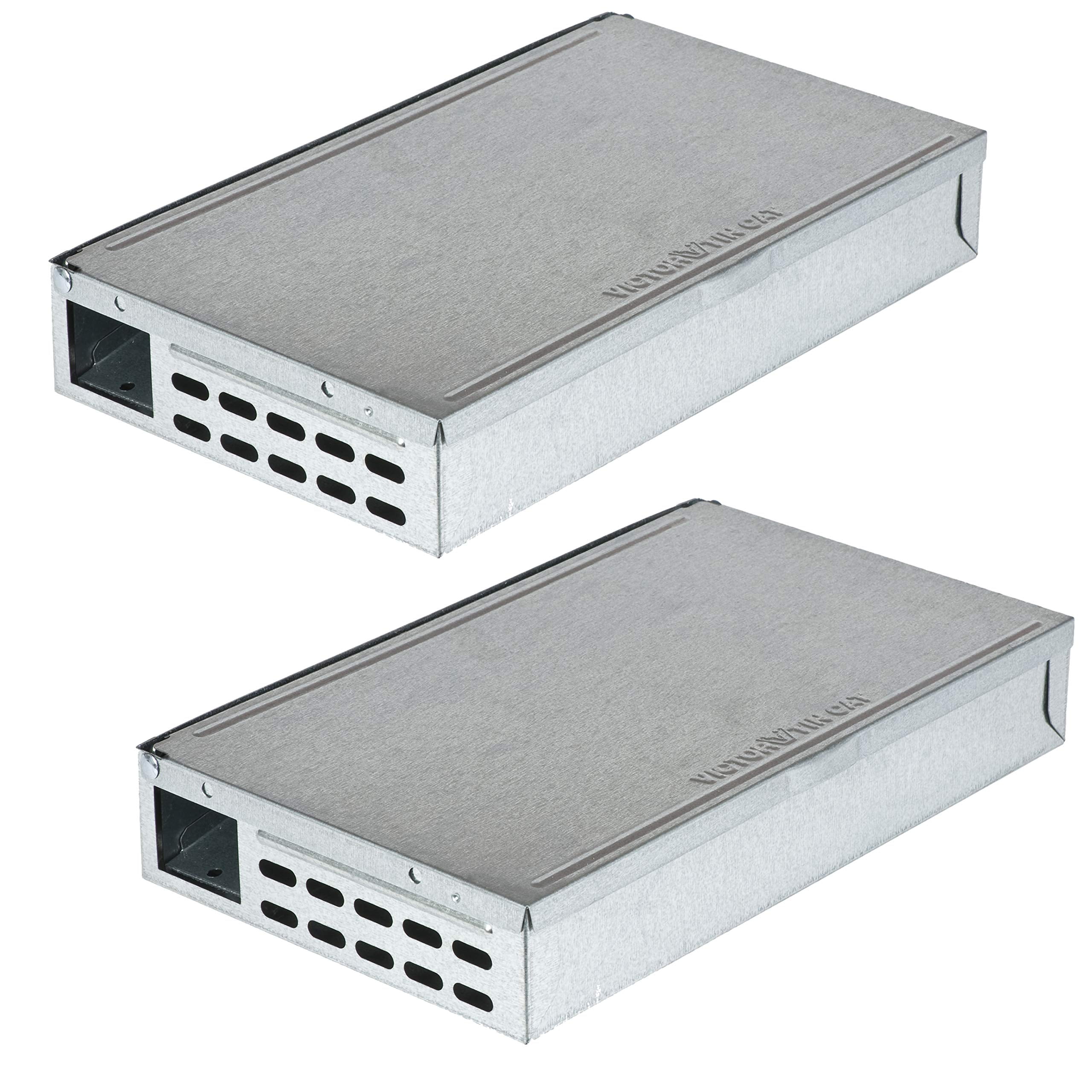 Victor Tin Cat Multi-Catch Live Mouse Trap - Indoor and Outdoor Humane ...