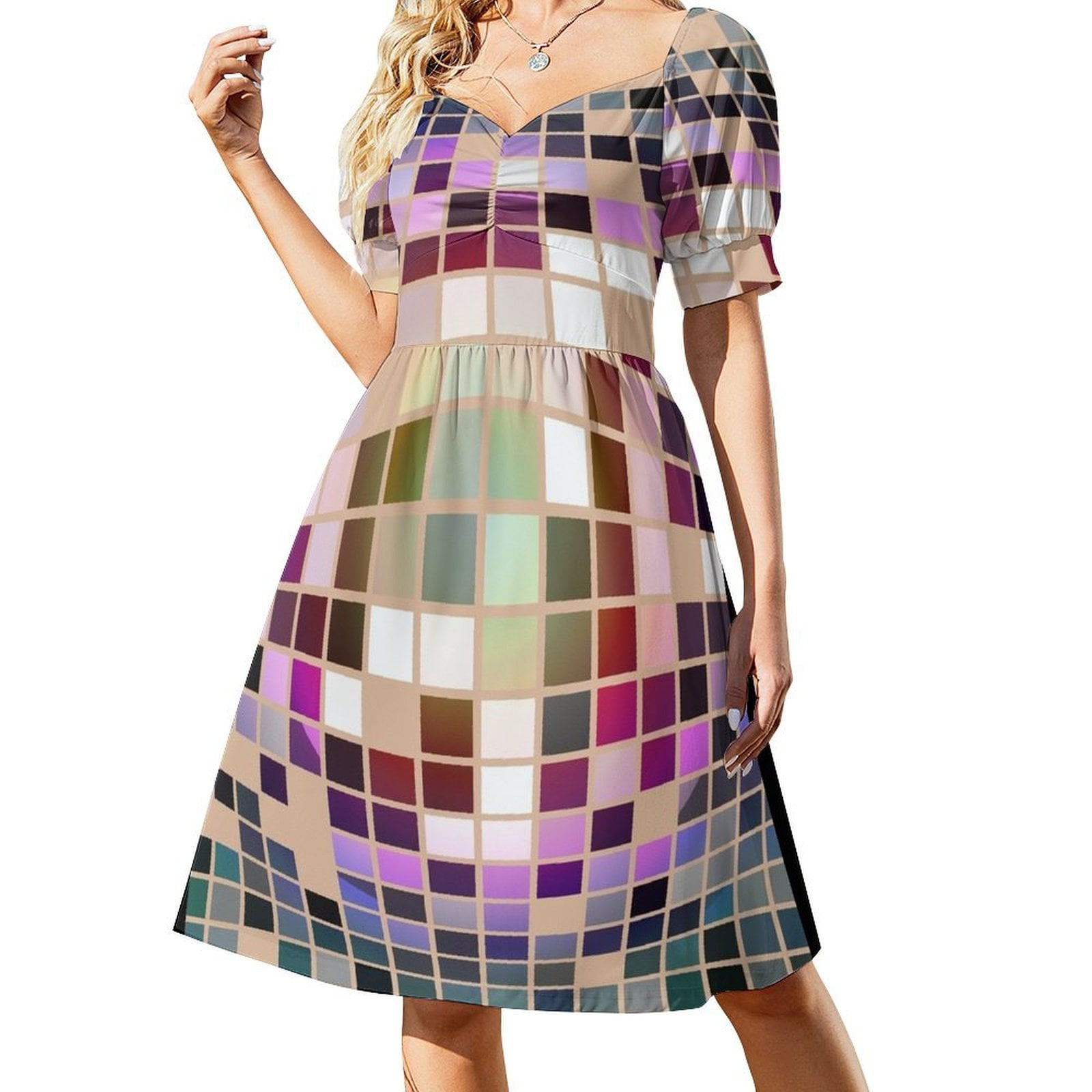 Victor Vasarely Homage 77 Dress long dresses for women clothes for ...