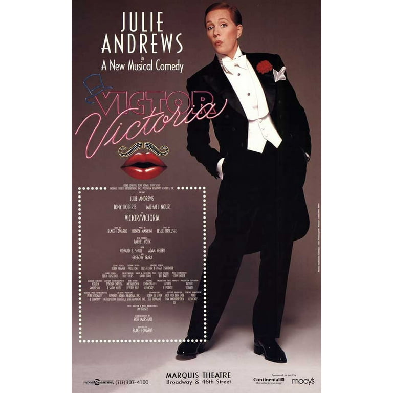 Victor Victoria Broadway Victor Victoria Marquis Theater NYC Signed