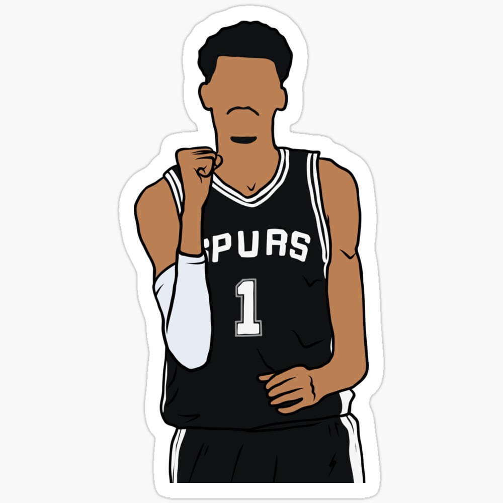 Victor Wembanyama Celebration Sticker Phone Decal Water Bottle Stickers ...