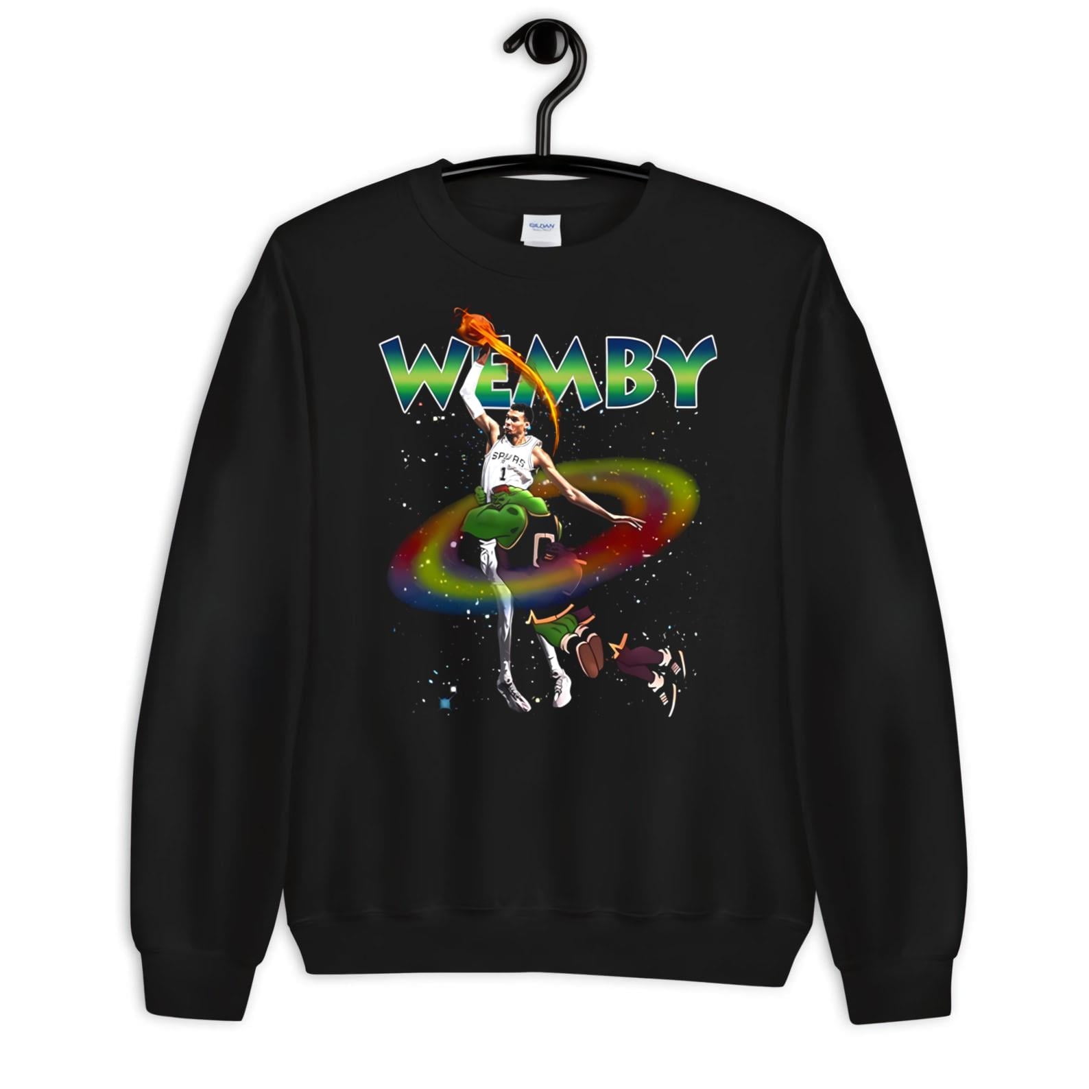 Victor Wembanyama Wemby Space Jam Monstar Dunk 90's Vintage Style Retro ...