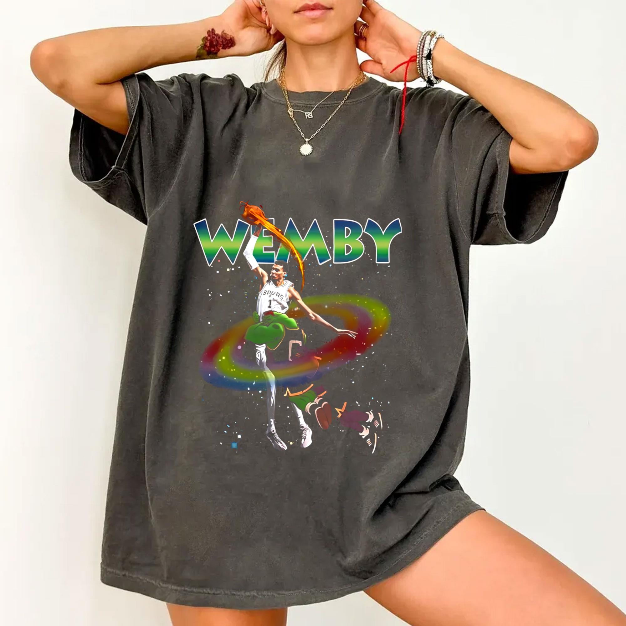 Victor Wembanyama Wemby Space Jam Monstar Dunk 90's Vintage Style Retro ... Victor Wembanyama Wemby Space Jam Monstar Dunk 90's Vintage Style Retro ...