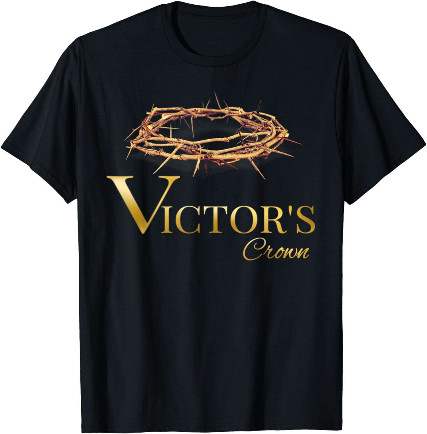 Victor's Crown Lent Jesus Christian Easter Good Friday T-Shirt ...