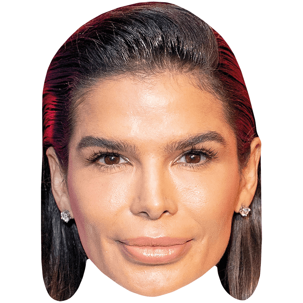 Victoria Barbara (Brown Hair) Celebrity Mask, Flat Card Face, Fancy ...