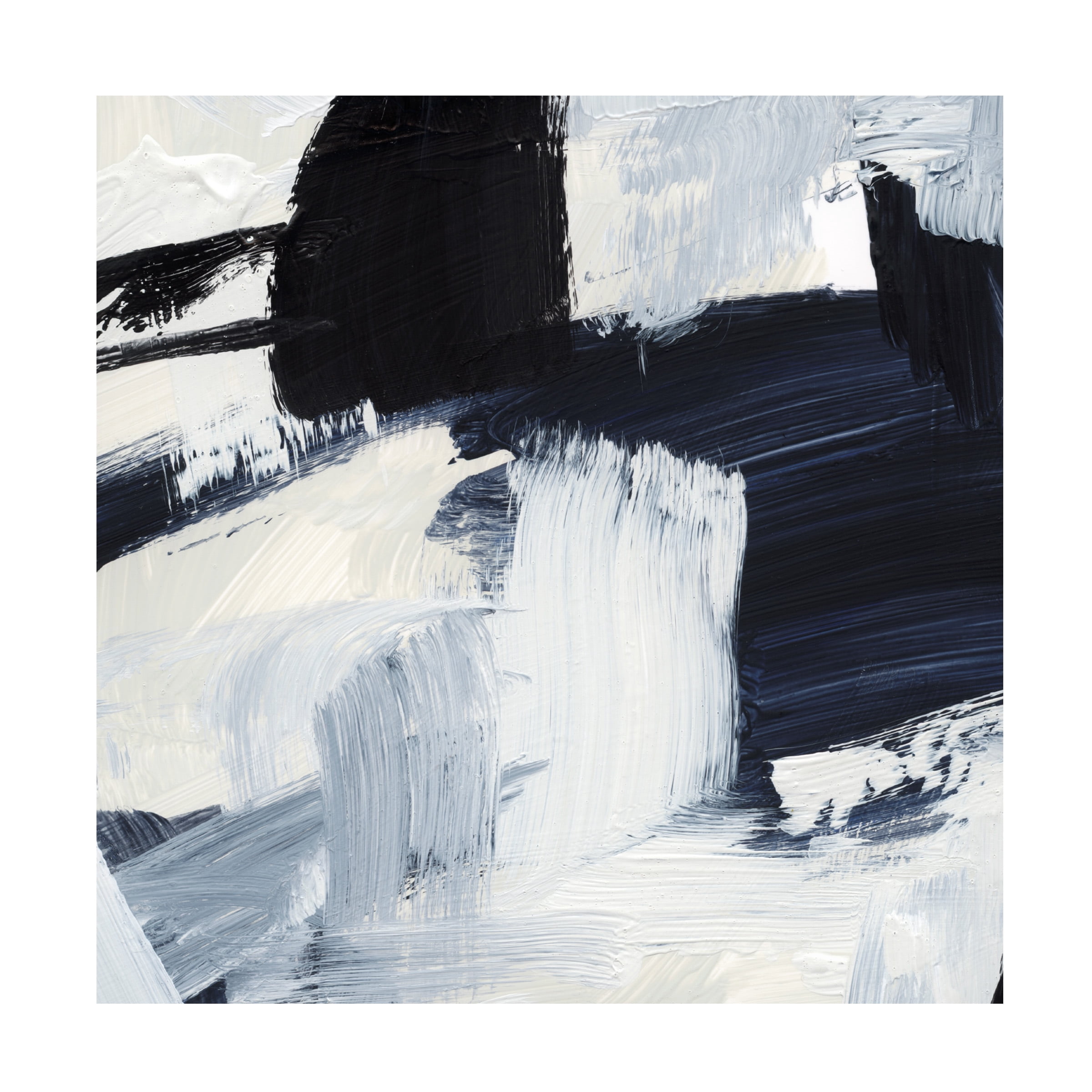 Victoria Barnes 'Expressive Monochrome II' Canvas Art - Walmart.com