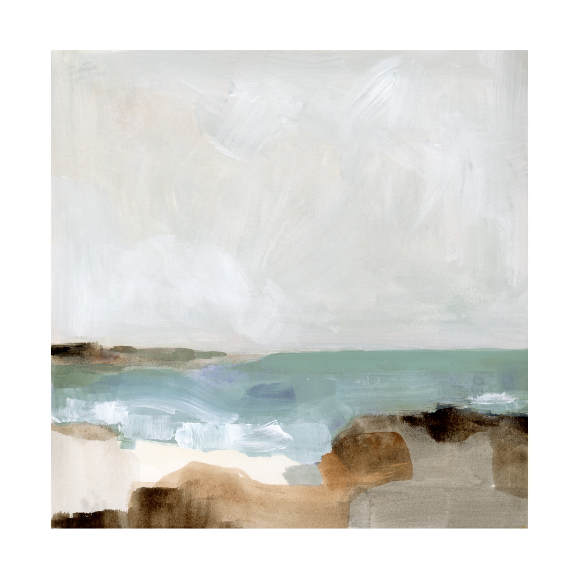 Victoria Barnes 'Ocean Sigh I' Canvas Art - Walmart.com
