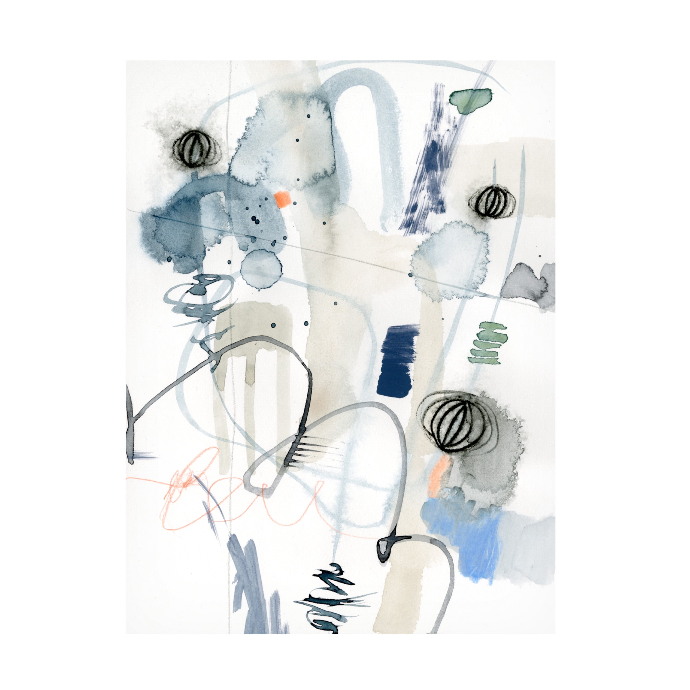 Victoria Barnes 'Schema I' Canvas Art - Walmart.com