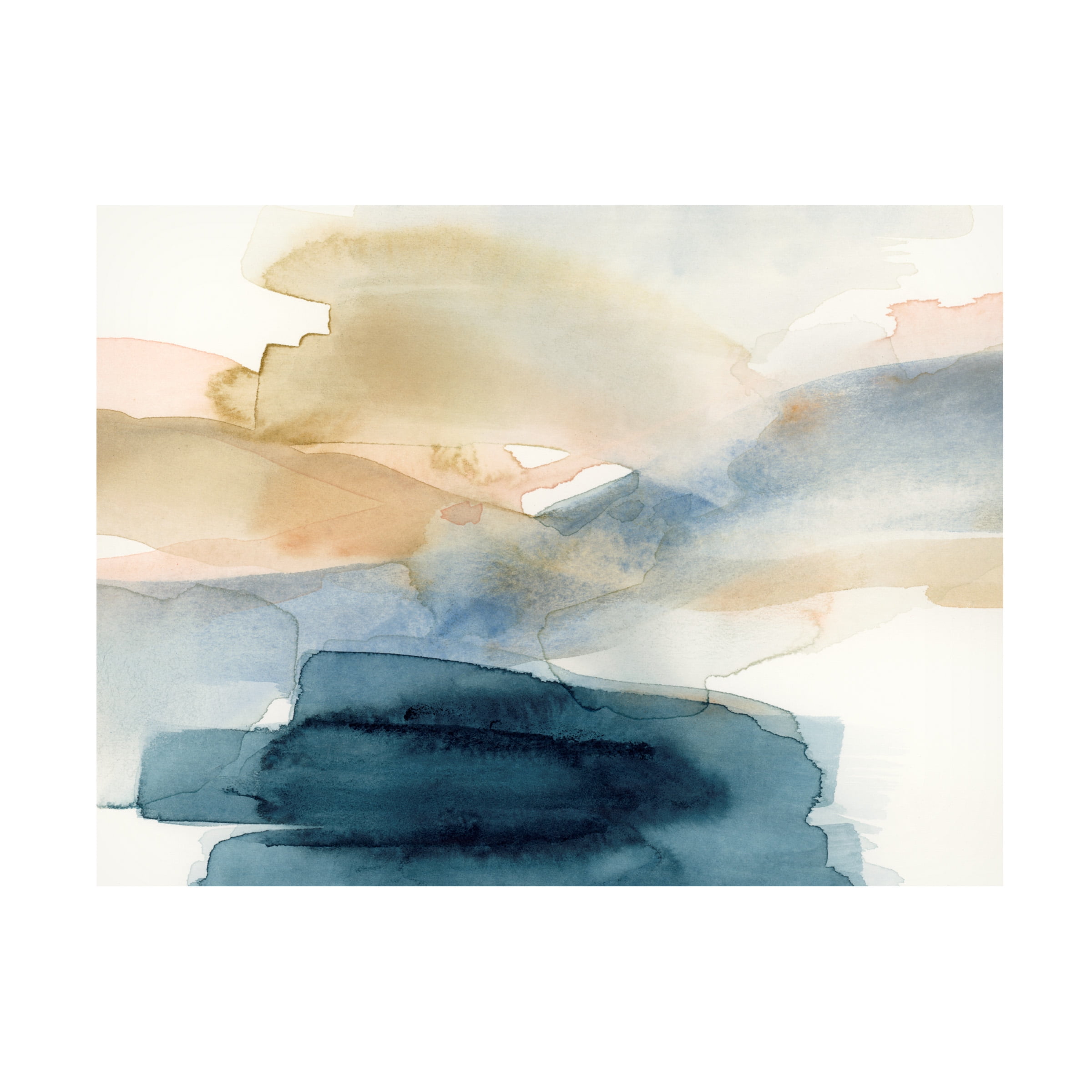 Victoria Barnes 'Watercolor Swathe I' Canvas Art - Walmart.com