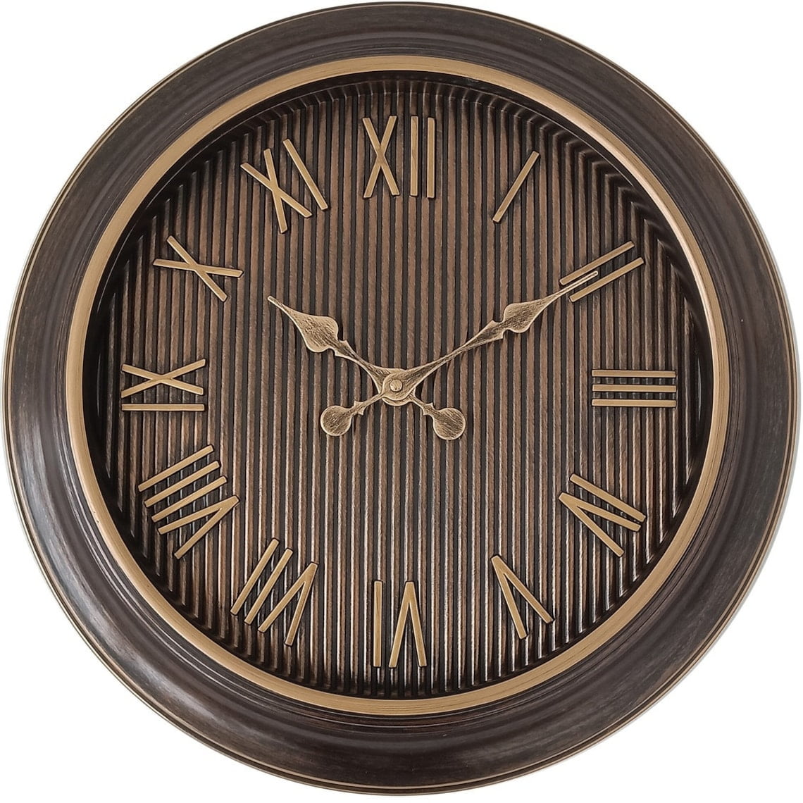 Victoria Bella CK-86/A 18" Corduroy Inner-Face Classic Clocks, Battery ...