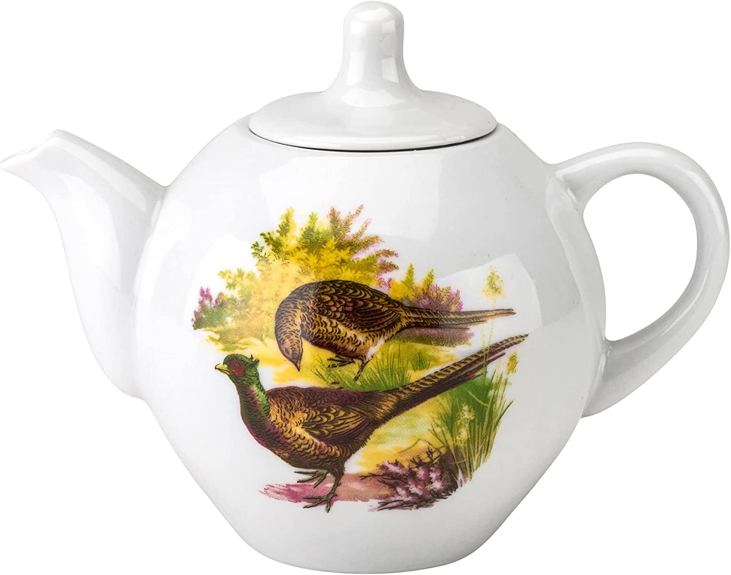 Victoria Bella DB3-0886-03 12oz Porcelain Teapot with a Picture of ...