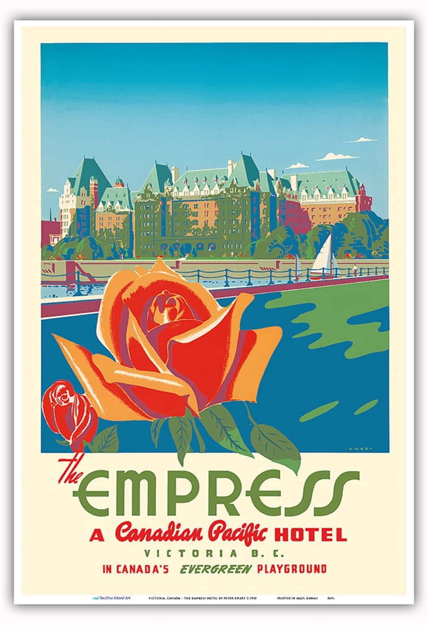 Victoria Canada - The Empress Hotel - a Canadian Pacific Hotel ...