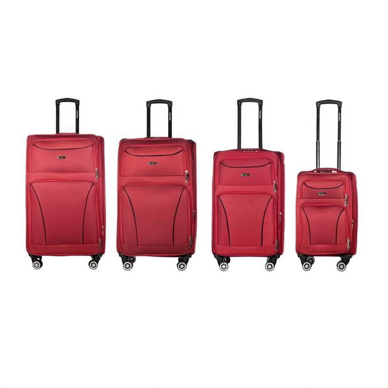 Victoria Collection Red Luggage Set(20/26/28/30') - Walmart.com