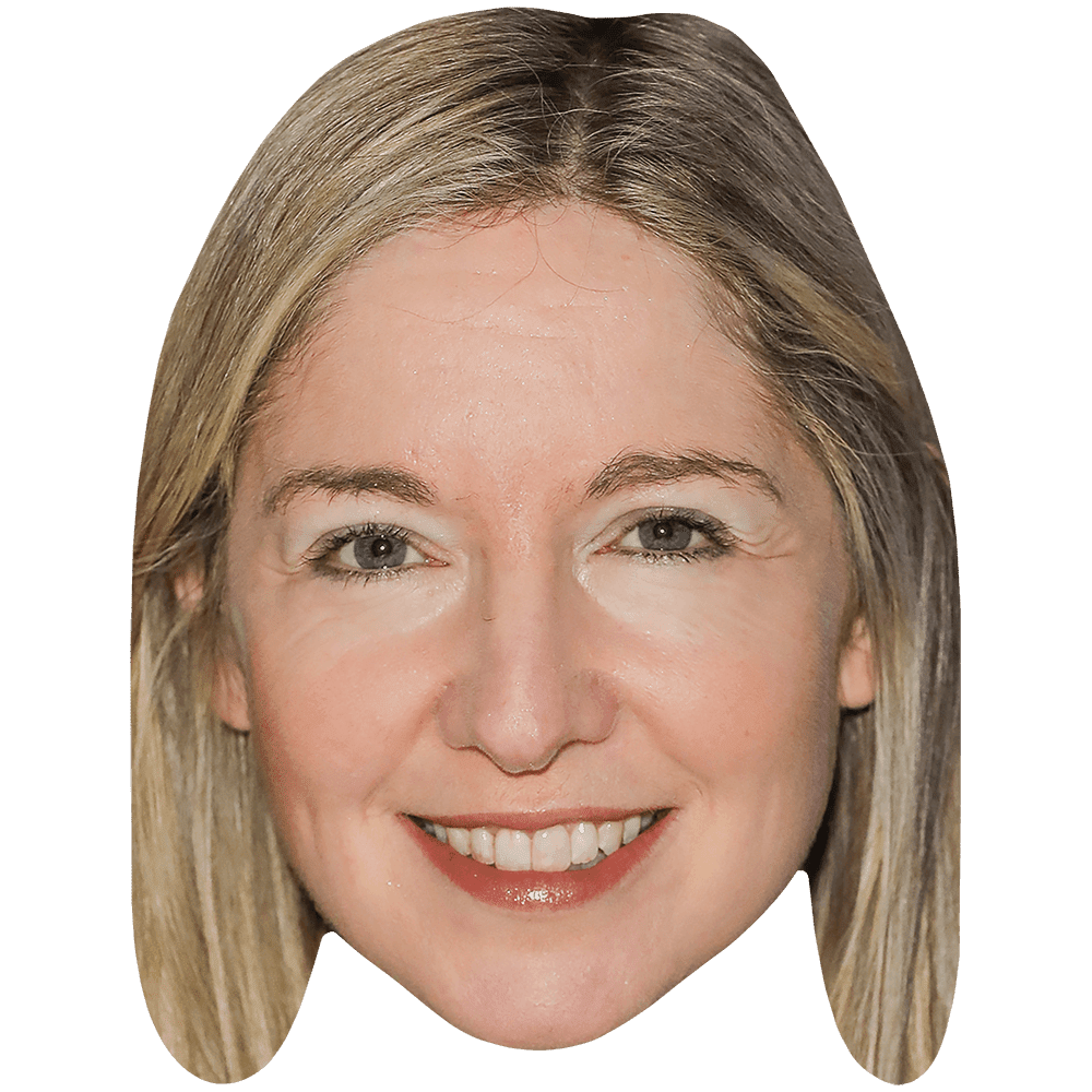 Victoria Coren Mitchell (Smile) Celebrity Mask, Flat Card Face, Fancy ...