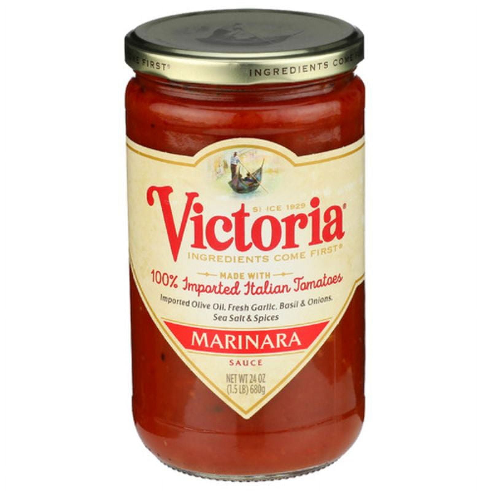 Victoria Fine Foods Marinara Pasta Sauce 24 oz - Walmart.com