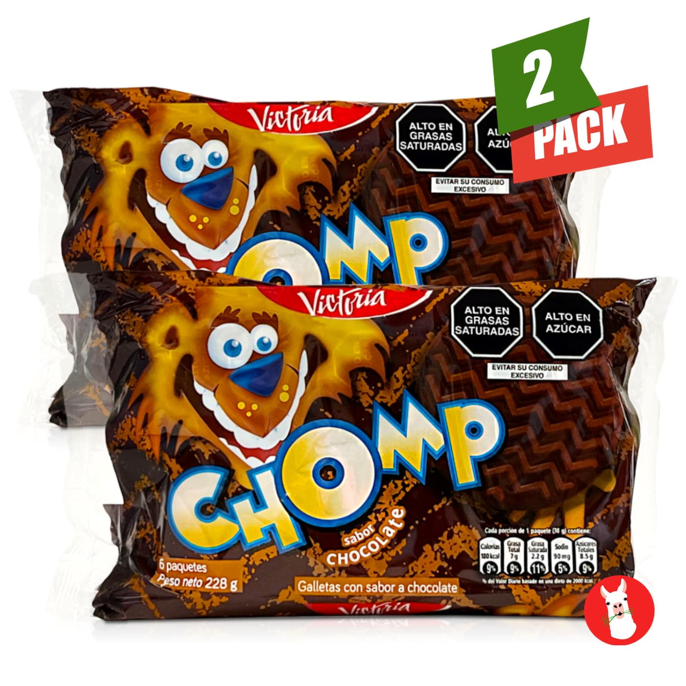 Victoria Galleta Chomp Sabor Chocolate | Chomp Peruvian Chocolate ...
