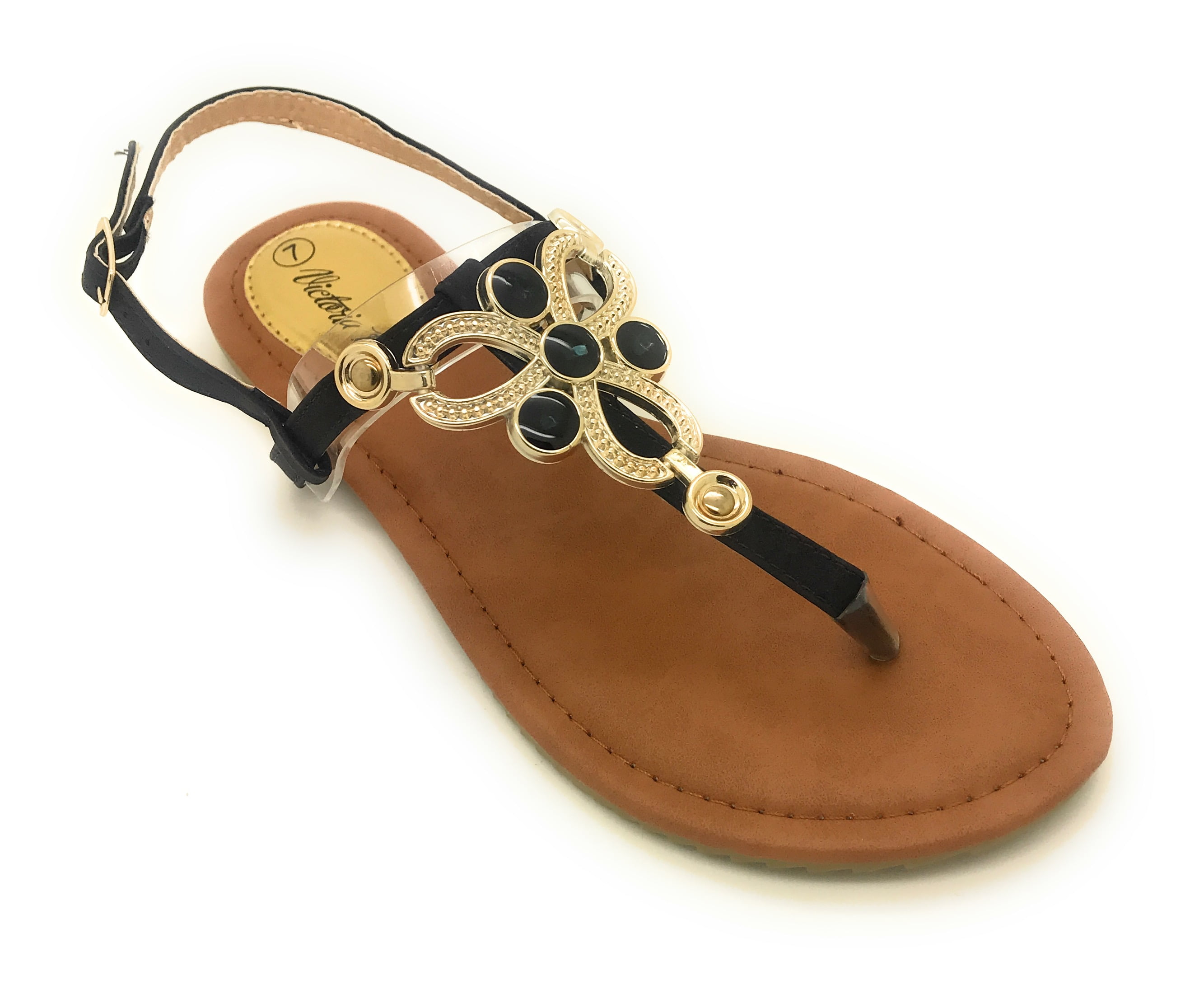 Victoria K Women's Hardware Sandals - Walmart.com