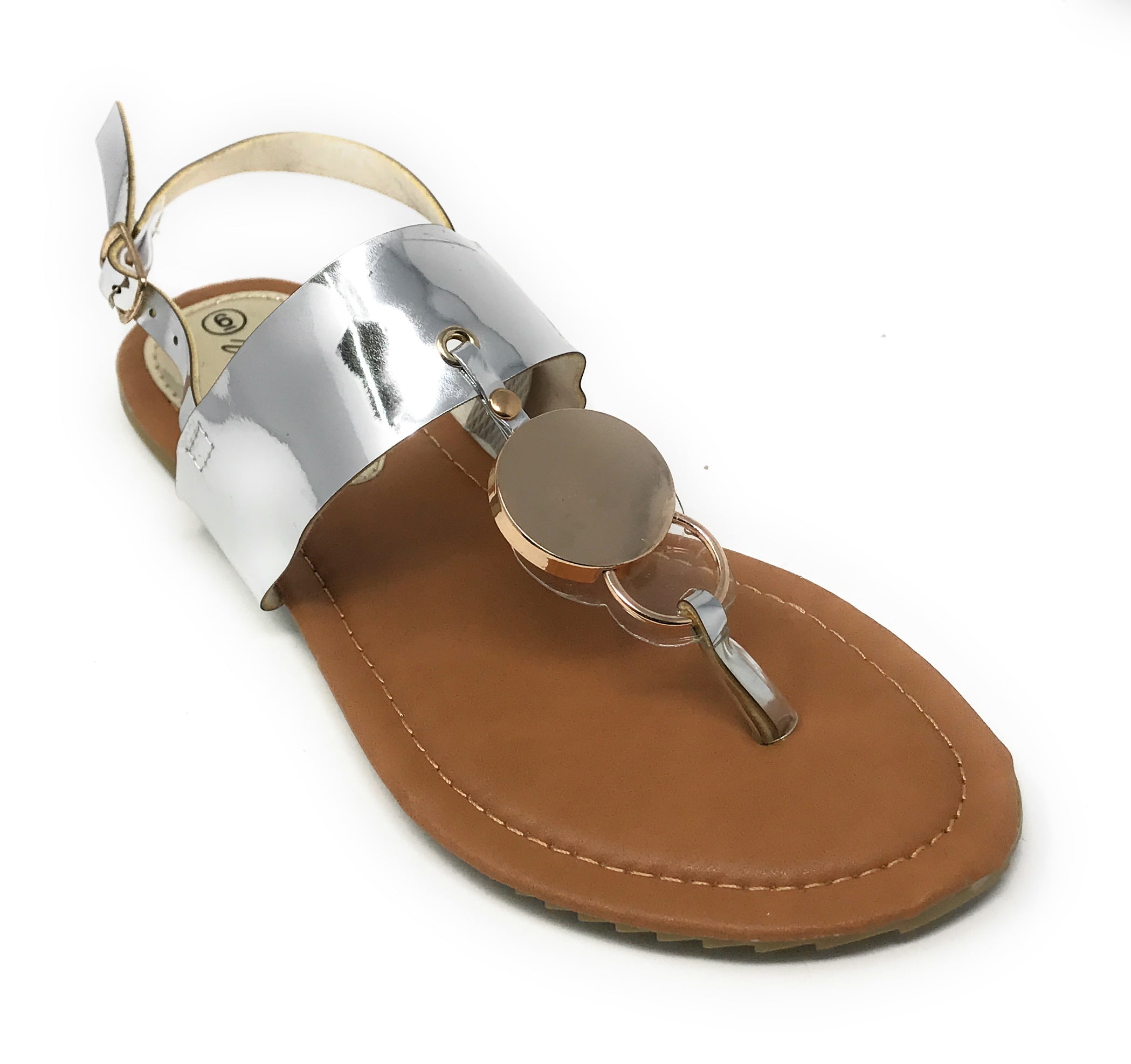Victoria K Women's Medallion Sandal - Walmart.com
