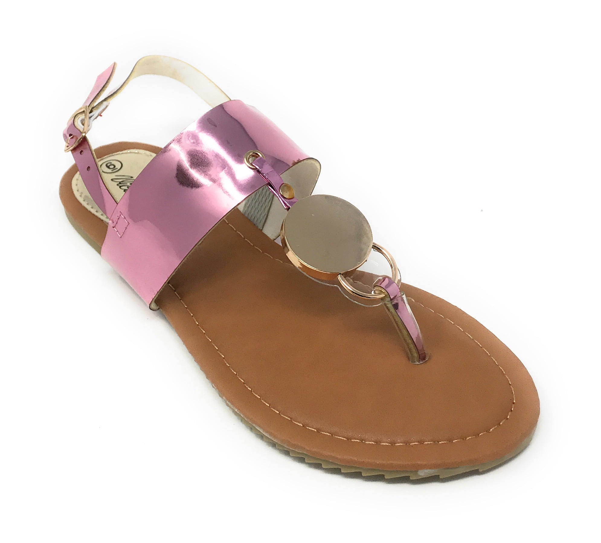 Victoria K Women's Medallion Sandal - Walmart.com