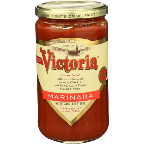 Victoria Marinara Sauce 24 oz (Pack of 6) - Walmart.com