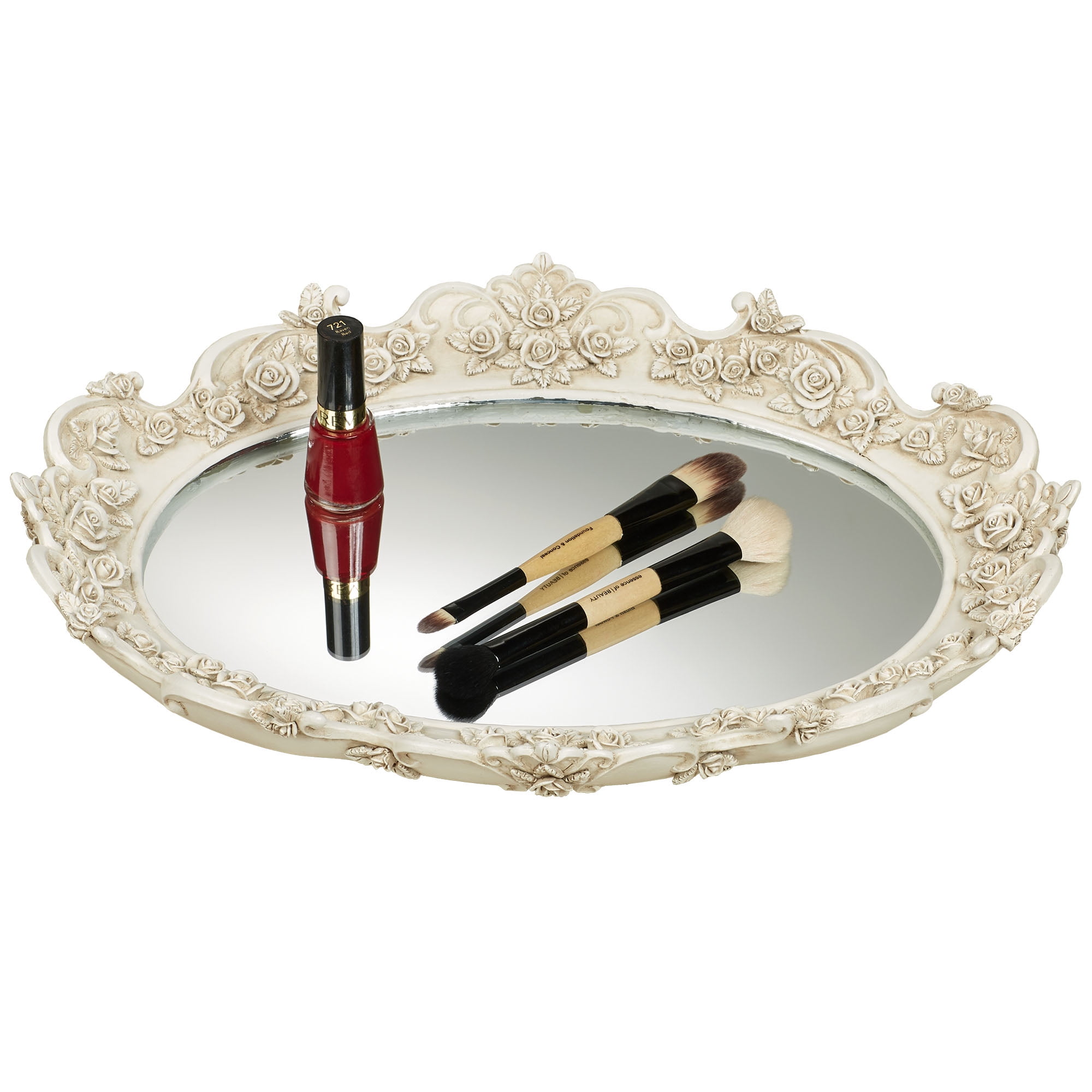 Victoria Rose Mirrored Vanity Tray Vanity Tray - Walmart.com