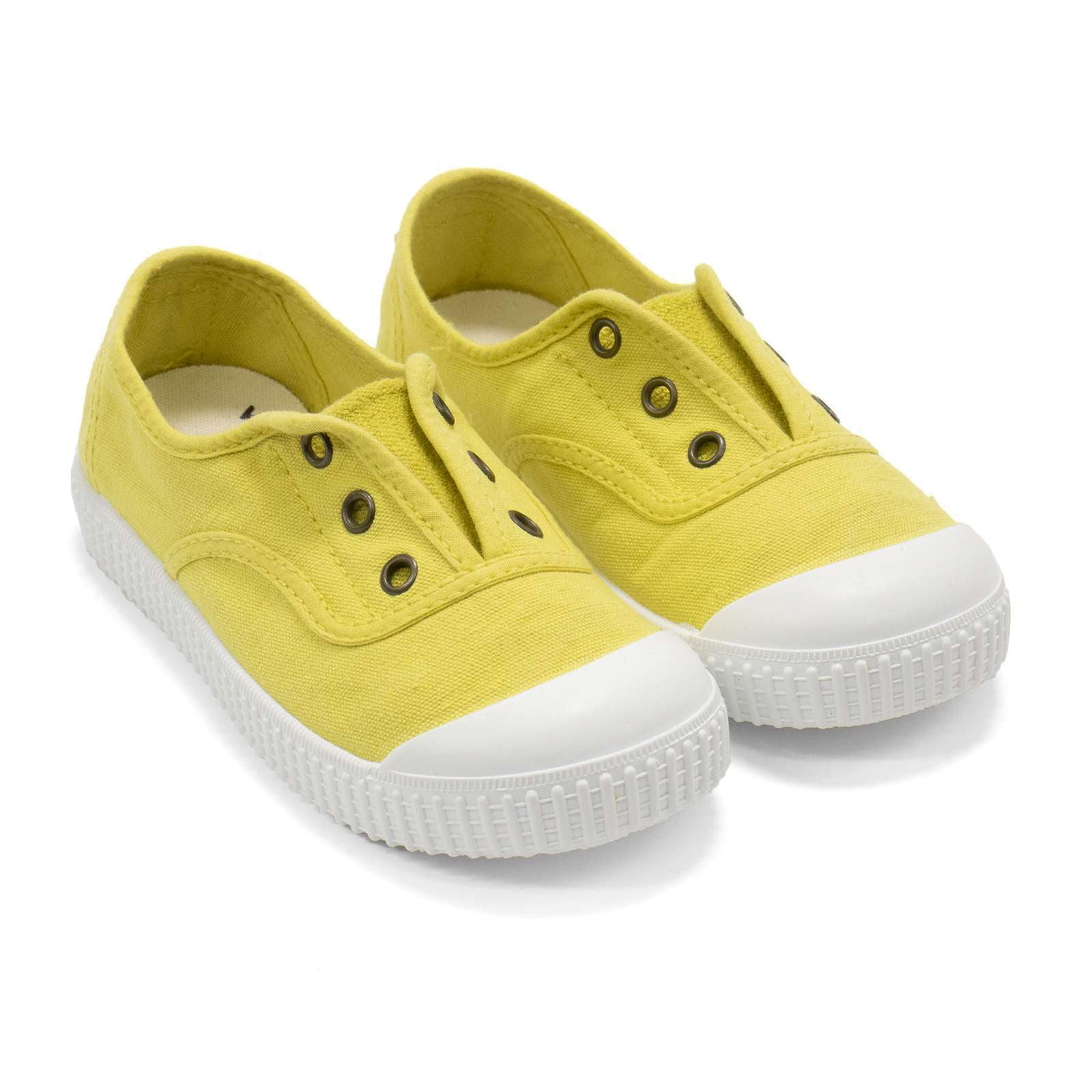Victoria Toddlers 1915 Inglesa Slip-On Canvas Shoes, Maiz,6 M US ...