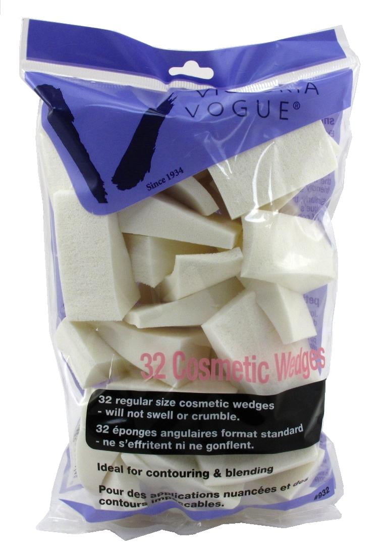 Victoria Vogue #932 Cosmetic Wedge Latex 32 Count Regular (Pack of 3 ...