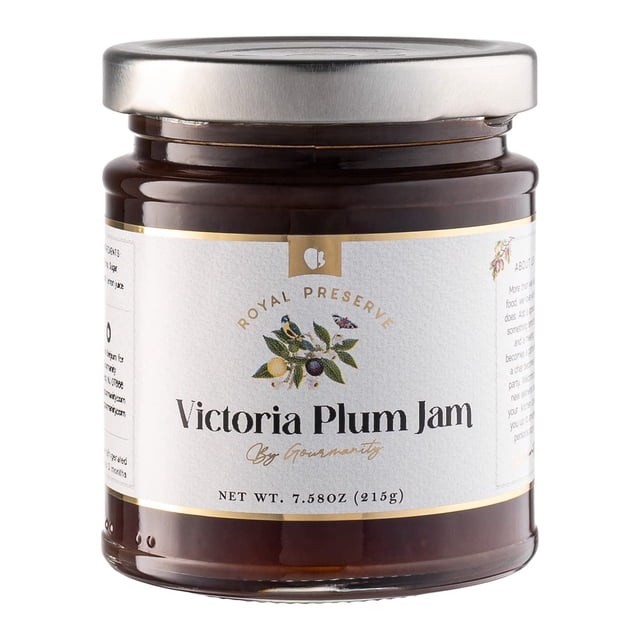 Gourmanity Authentic Belgian Victoria Plum Jam, Sweet & Fruity, Perfect ...