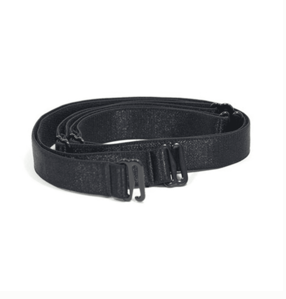 Victoria's Secret Black Adjustable Bra Straps Set w/ Clasp Clip ...