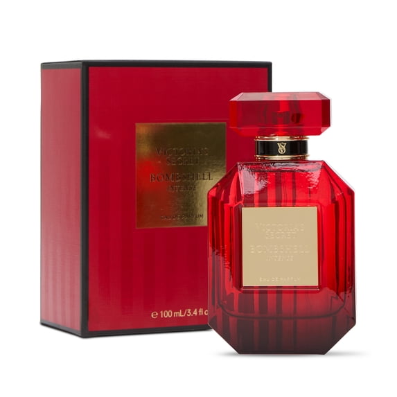 Victoria's Secret Bombshell Intense Perfume, Cherry, Red Peony, Vanilla ...