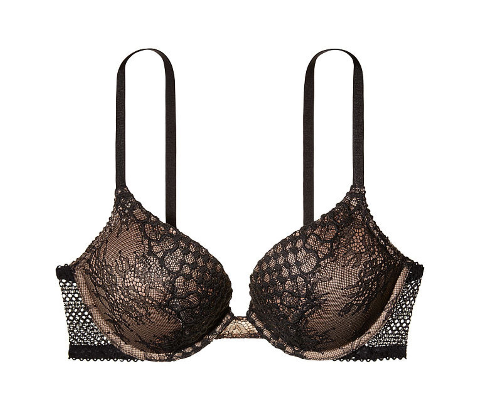 Victoria's Secret Bombshell Miraculous Plunge Push-up Add 2 Cups Bra ...