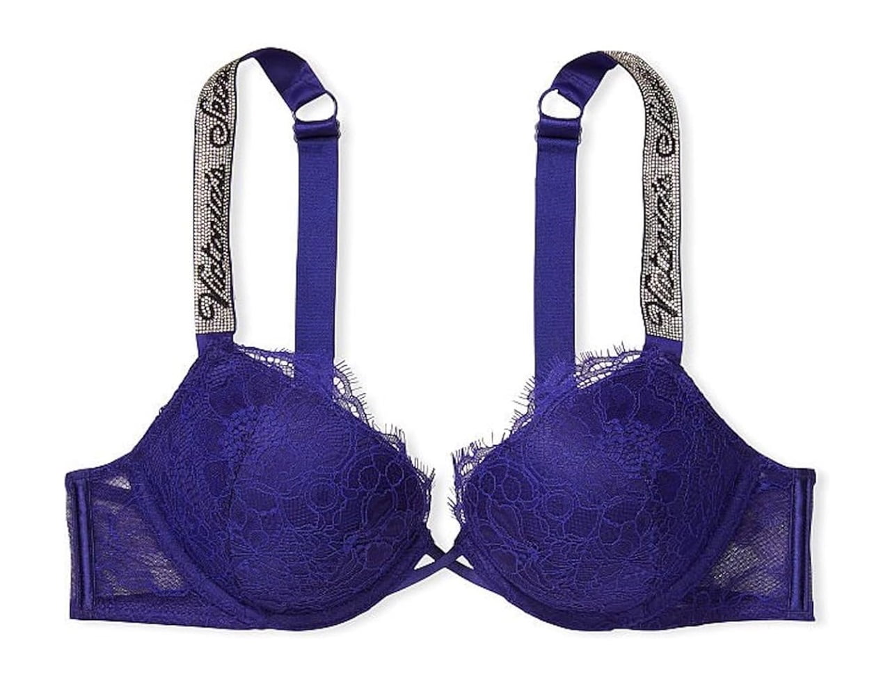 Victoria's Secret Bombshell Push Up Bra, Adds 2 Cups, Shine Strap Night ...
