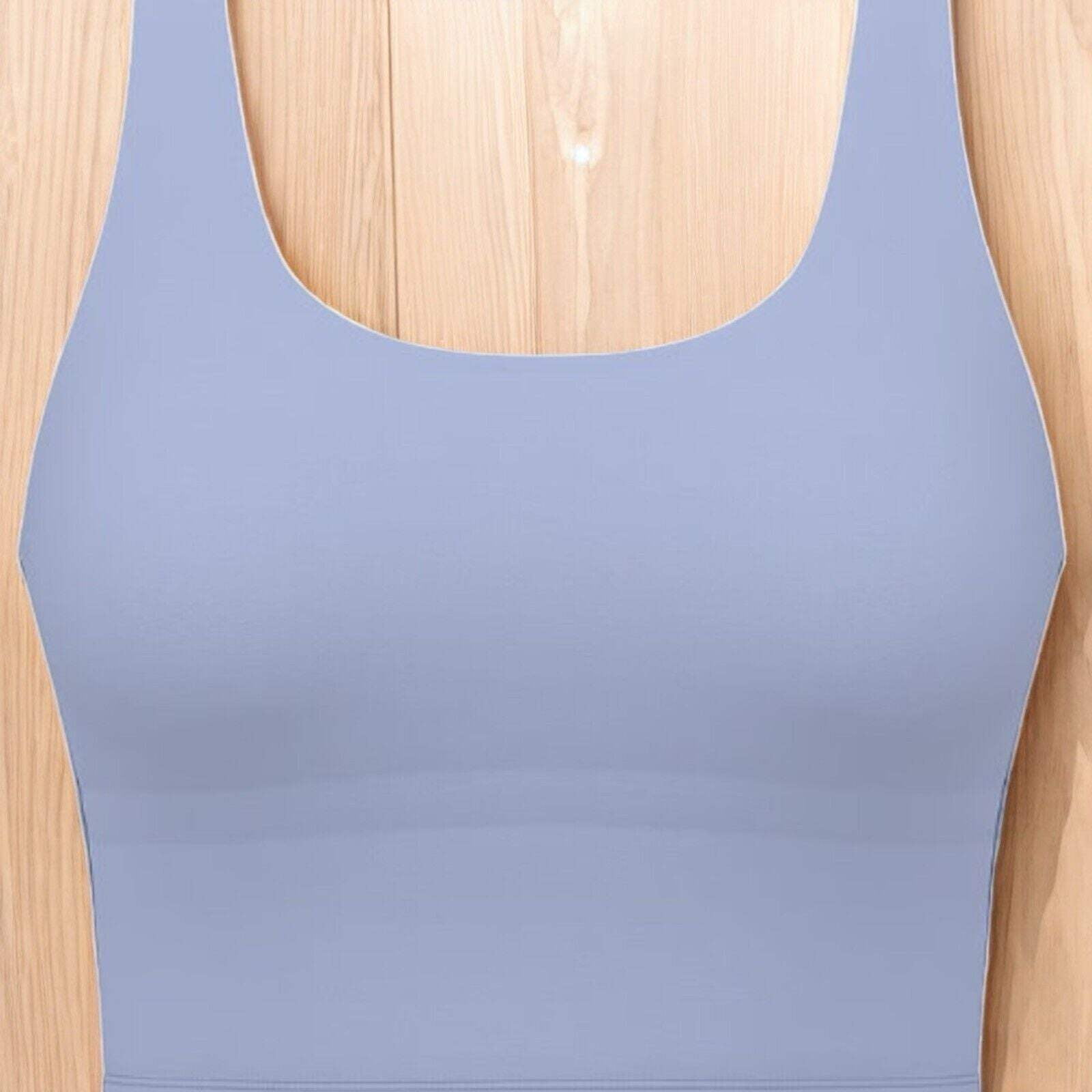 Victoria's Secret PINK Relay Longline Sports Bra - Dusty Iris - Blue - Small - Walmart.com