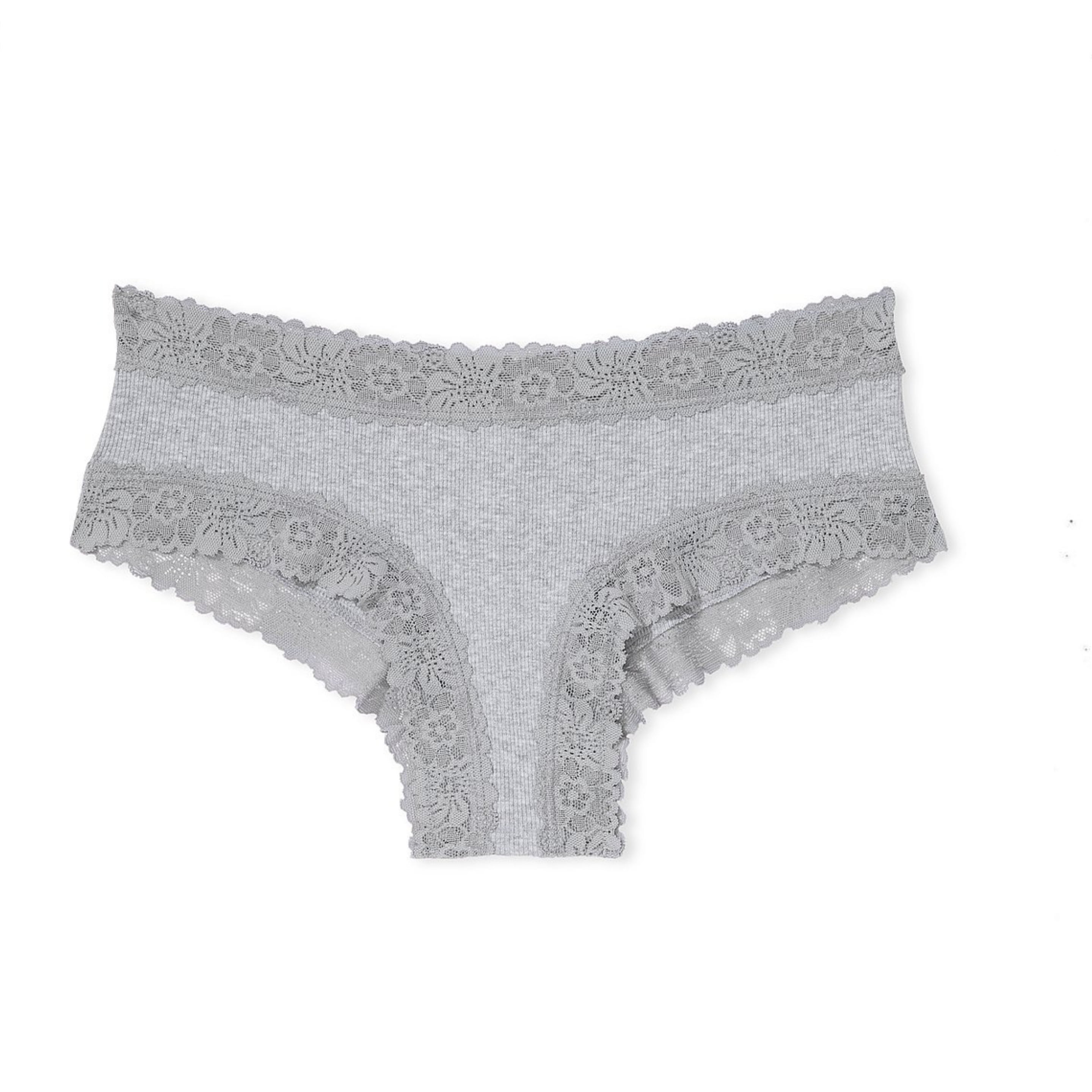 Victoria's Secret PINK Wink Lace-Trim Cheeky Panty, Ladies Small ...