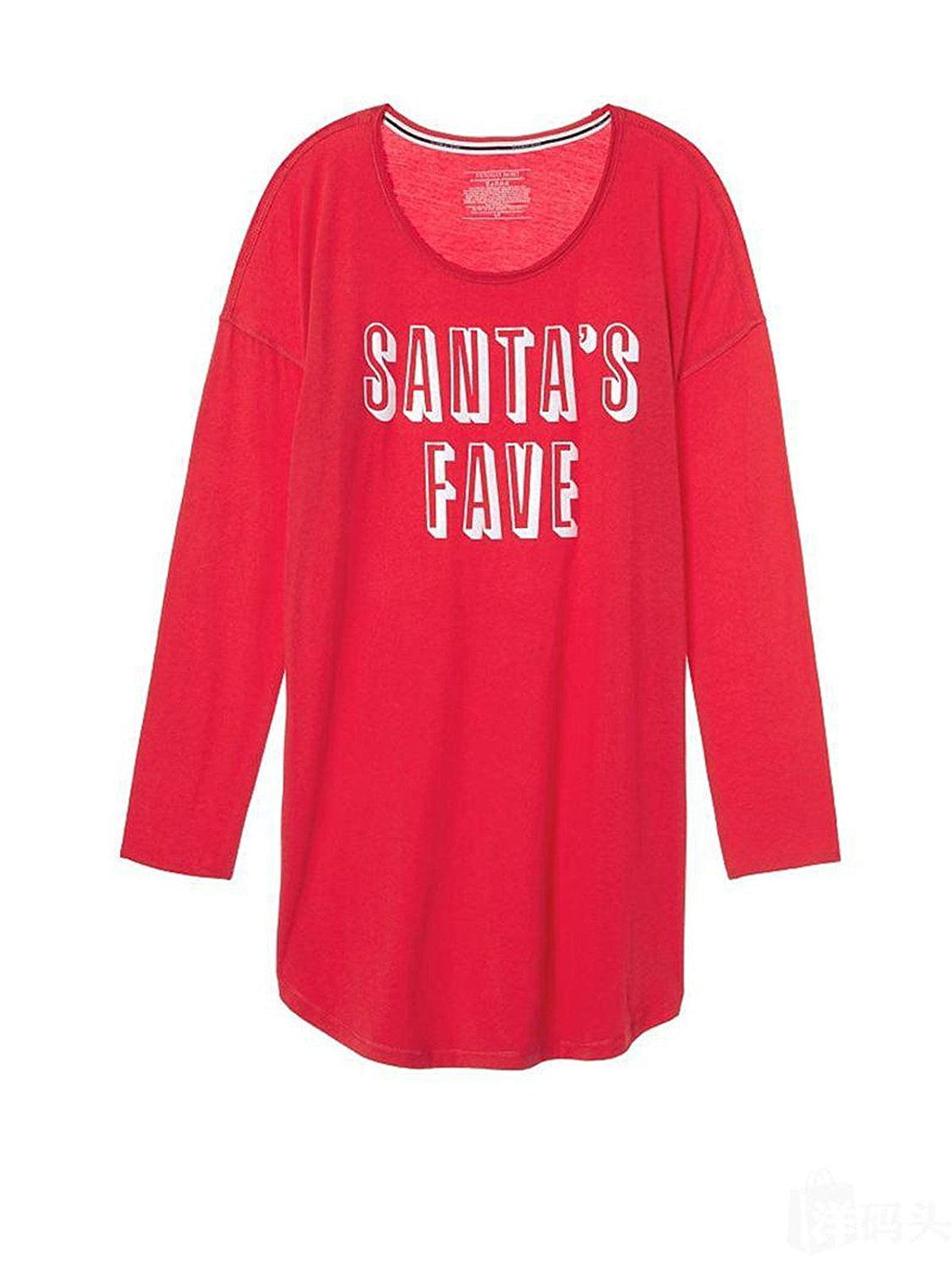 Victoria's Secret Pajama The Angel Sleep Tee Sleepshirt - Walmart.com