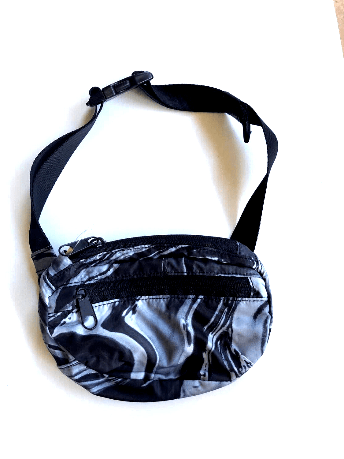 Victoria's Secret Pink Fanny Pack Color Marble Black New - Walmart.com