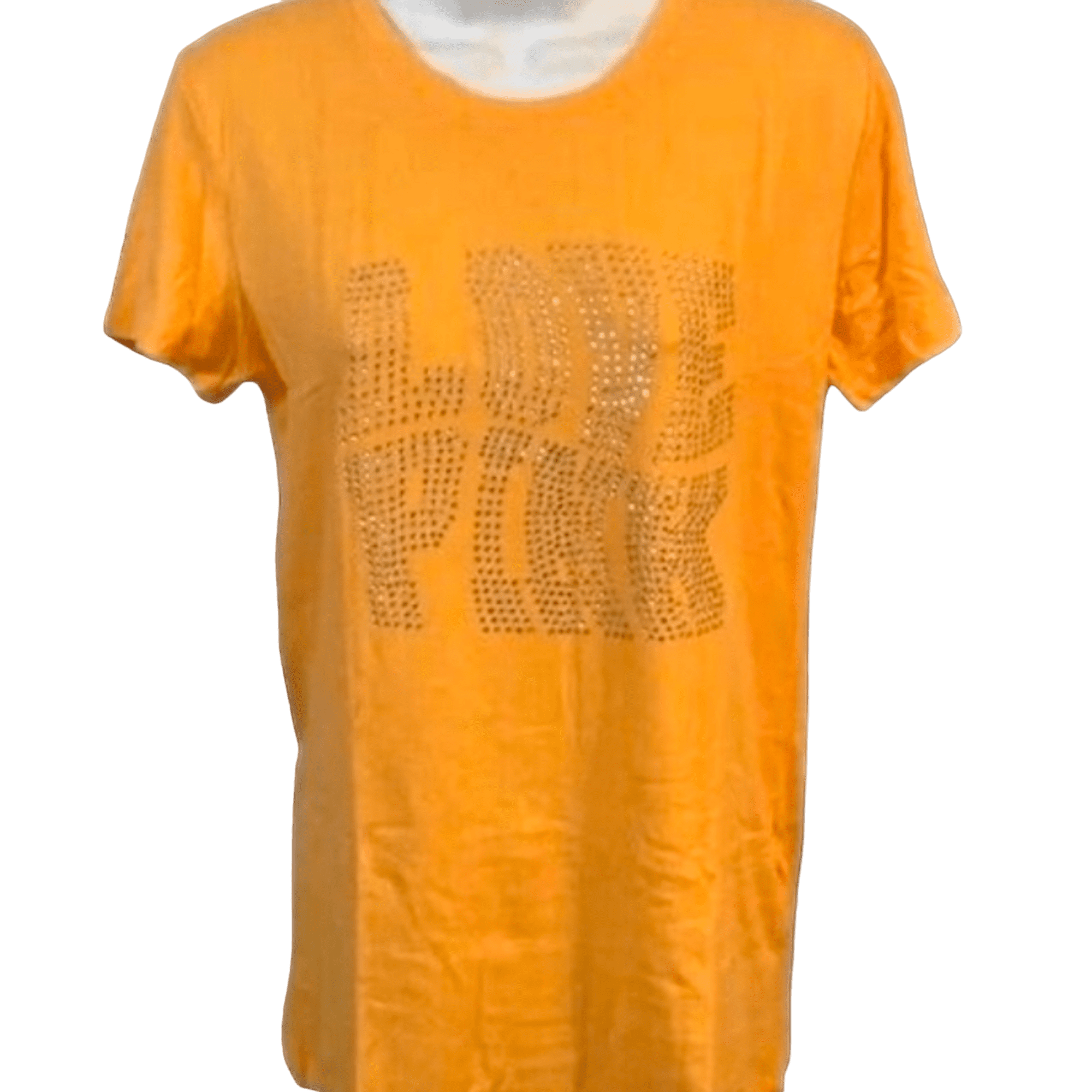 Victoria's Secret Pink Rhinestone Bling T Shirt Size Large - Walmart.com