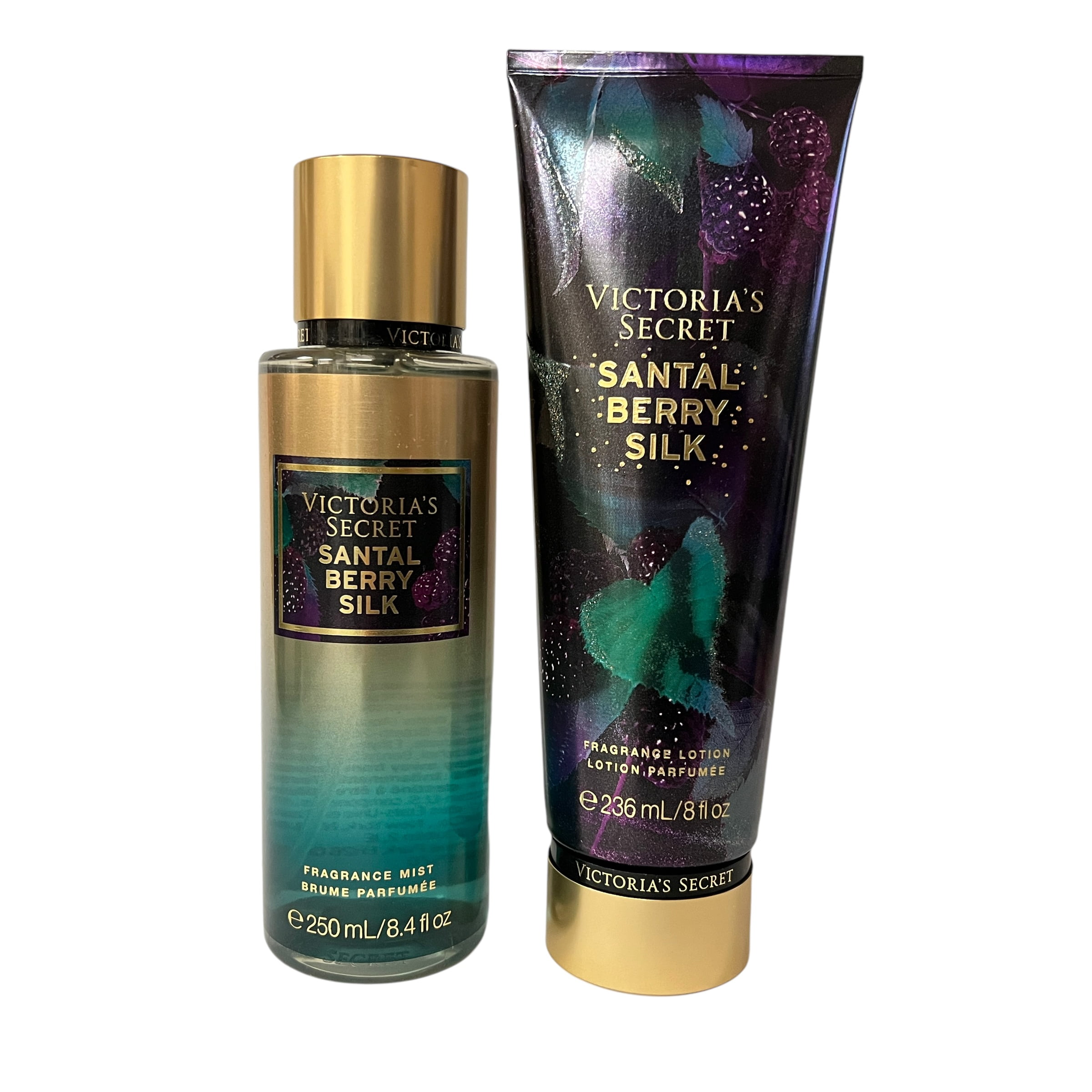 Victorias Secret Santal Berry Silk Mist And Lotion Set
