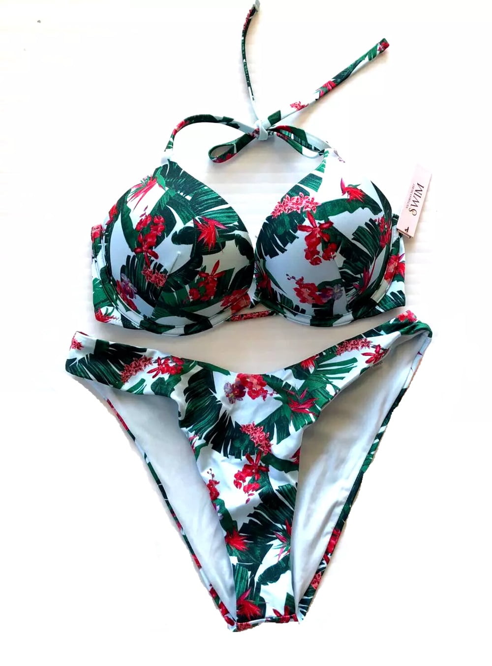 Victoria's Secret Swim Mix&Match Bombshell Push-Up Bikini Top White ...