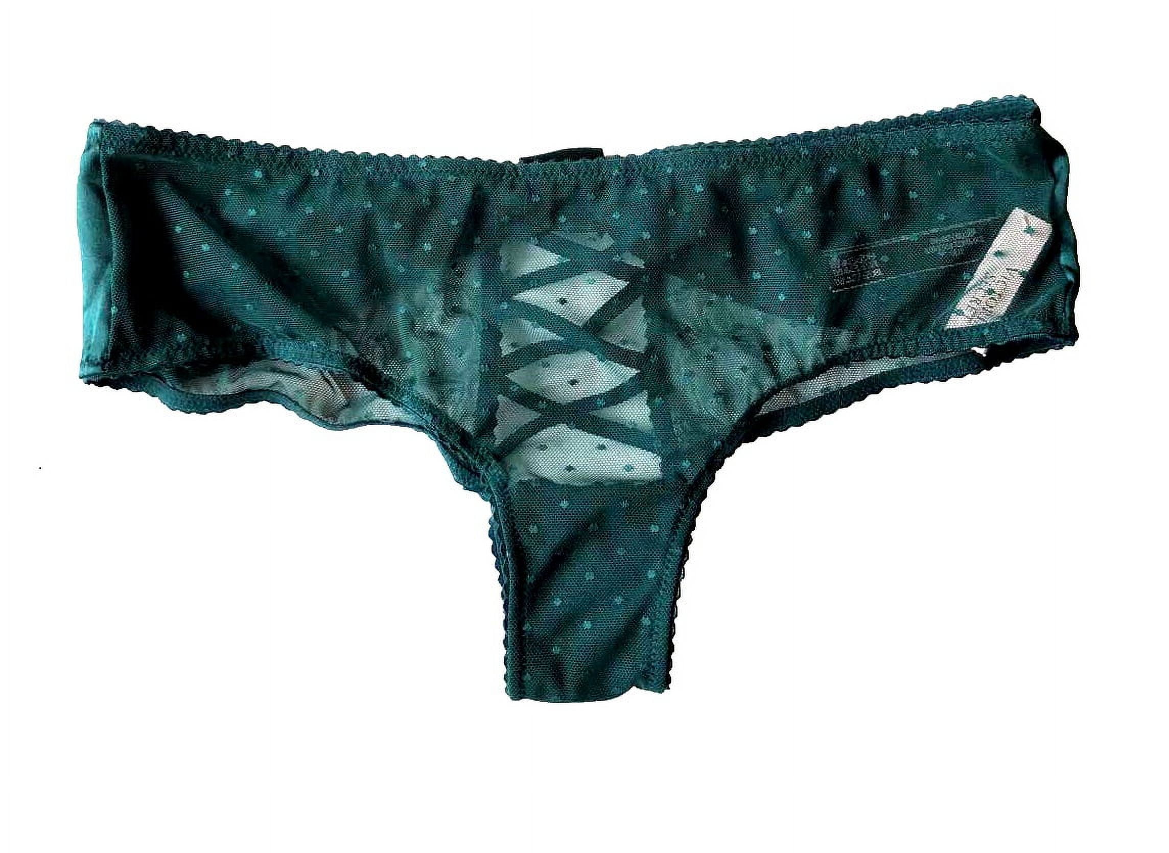 Victoria's Secret Very Sexy Lace Up Cheeky Low Rise Satin Bow Panty ...