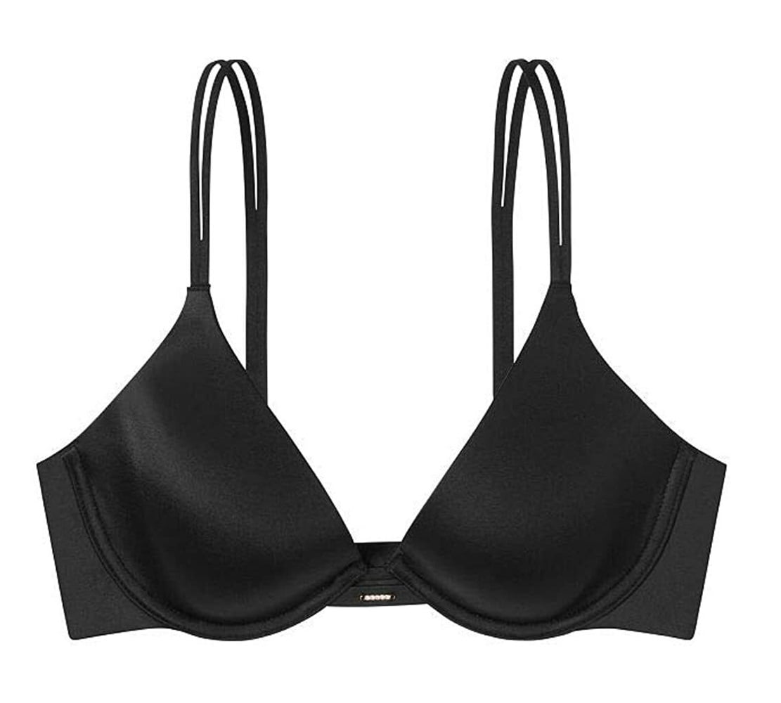 Victoria's Secret Very Sexy Lightly Lined Plunge Bra Black Cup Size ...